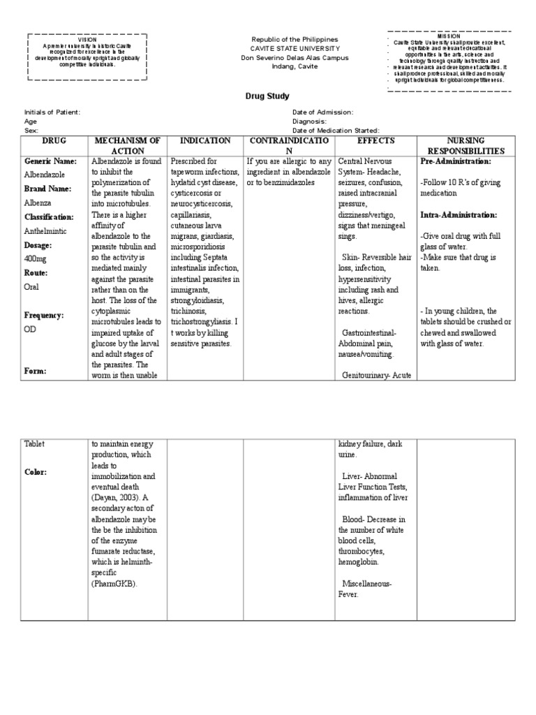 Drug Study | Fever | Analgesic