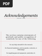Acknowledgement | PDF