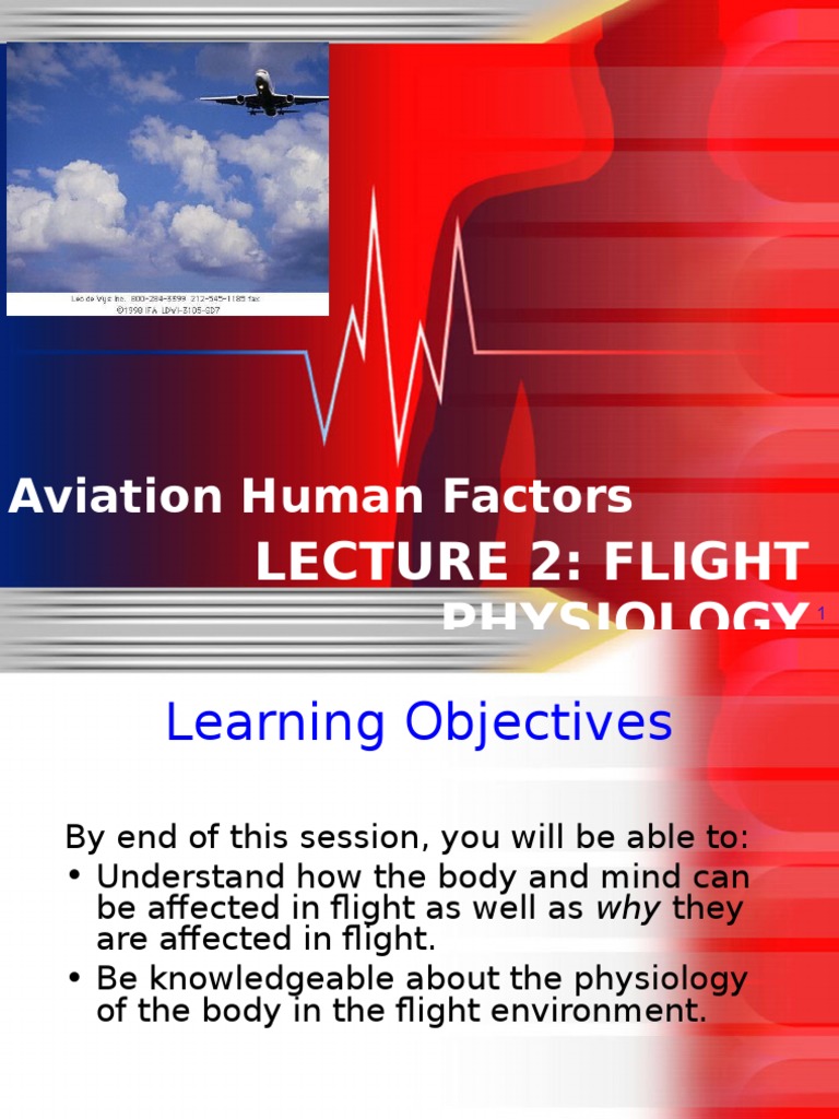 Lecture 2-Aviation Human Factor (Flight Physiology) | PDF | Hypoxia ...