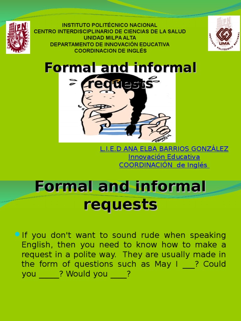 Making Polite Requests in English | PDF | Foreign Language Studies