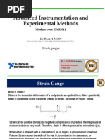 Strain Gauge Lab Report | PDF | Electrical Resistance And Conductance ...