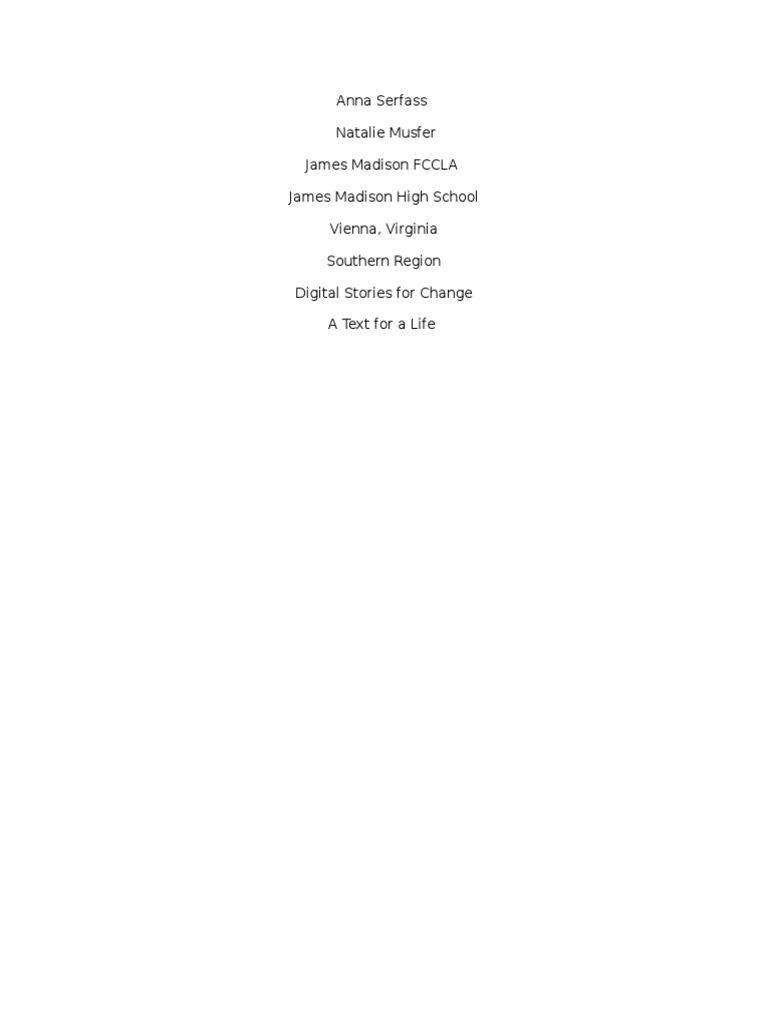 Project Id Page | PDF