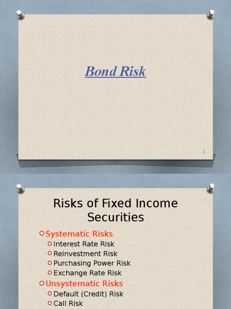 Bond Risk - Duration and Convexity | PDF | Bond Duration | Bonds (Finance)