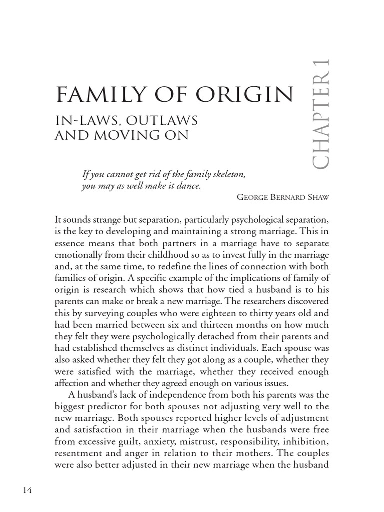 3685 Enmeshed Families | PDF | Marriage | Interpersonal Relationships