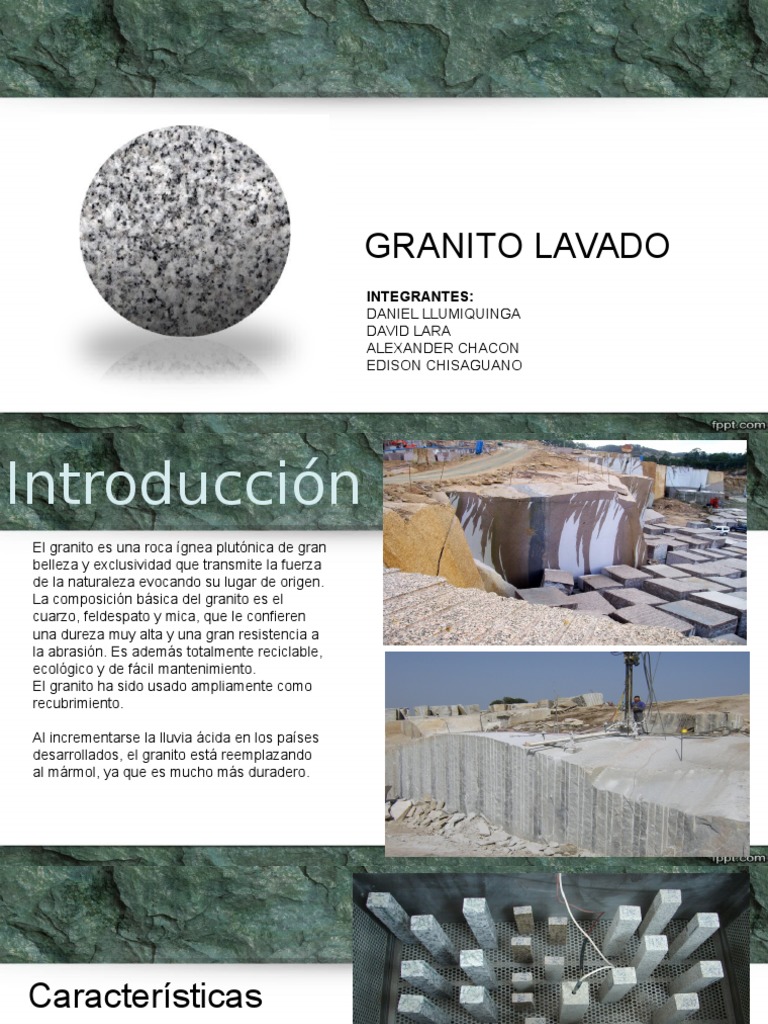 Granito Lavado | PDF