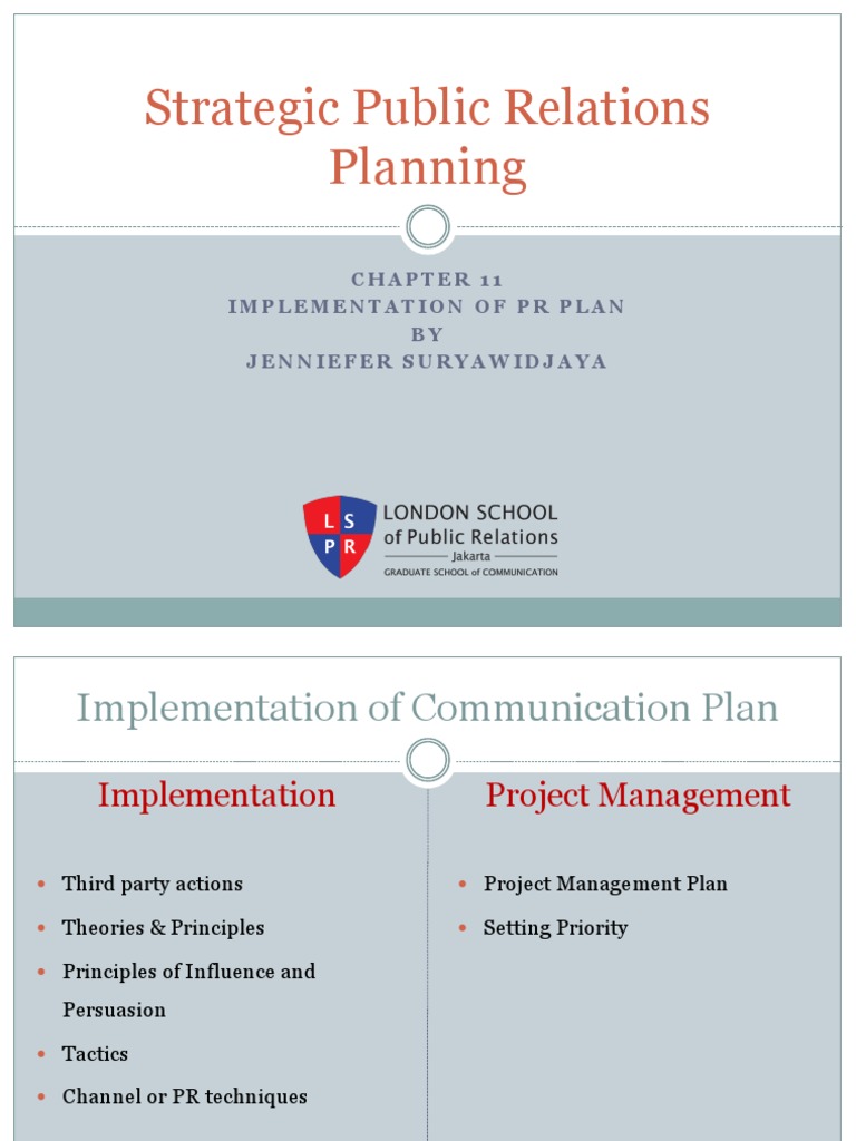 Strategic Public Relations Planning-Jenniefer - Sesi 14 | Download Free ...