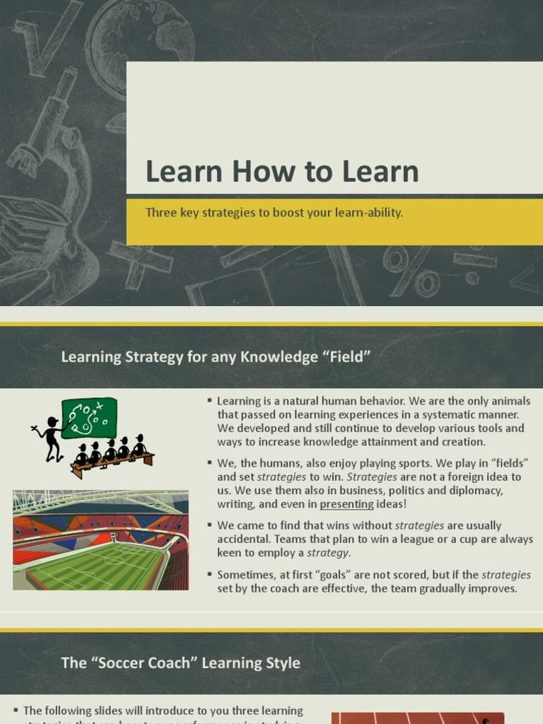 Learn How to Learn | Microsoft Office | Learning
