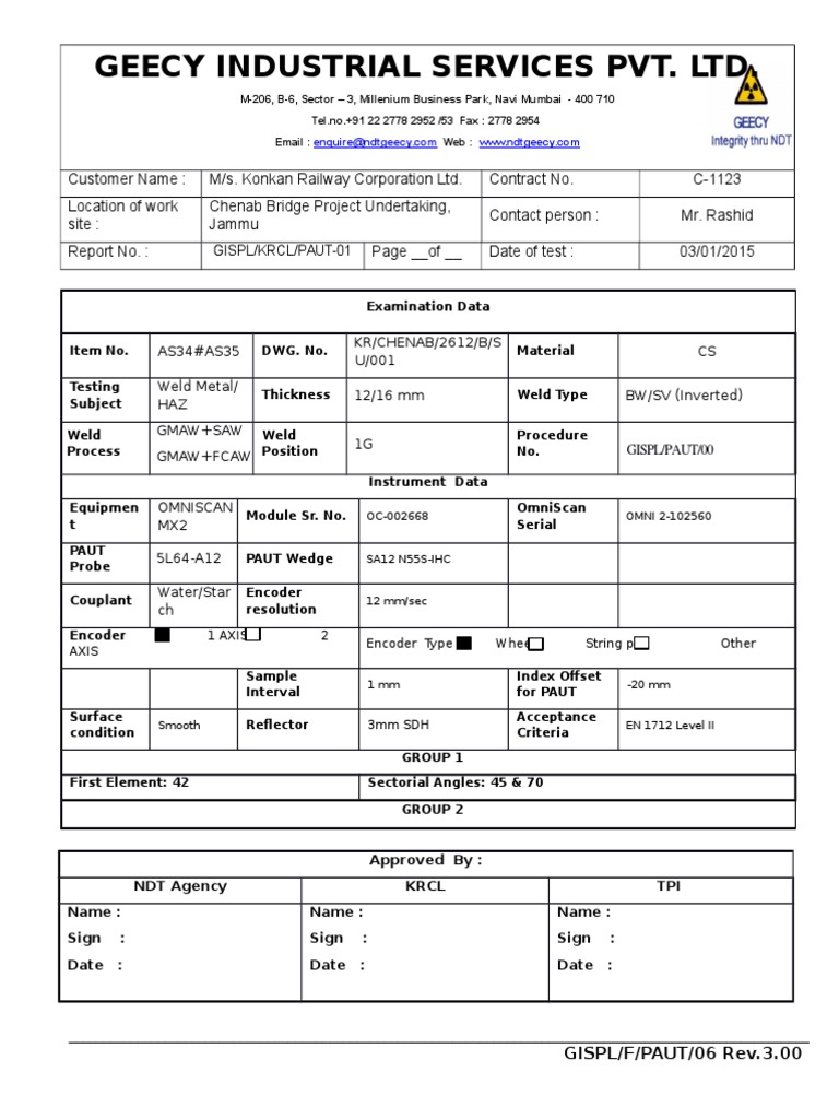 Geecy Industrial Services Pvt. LTD | PDF | Entertainment (General)