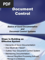 Document Control Procedure | PDF | Quality Management System | Specification (Technical Standard)