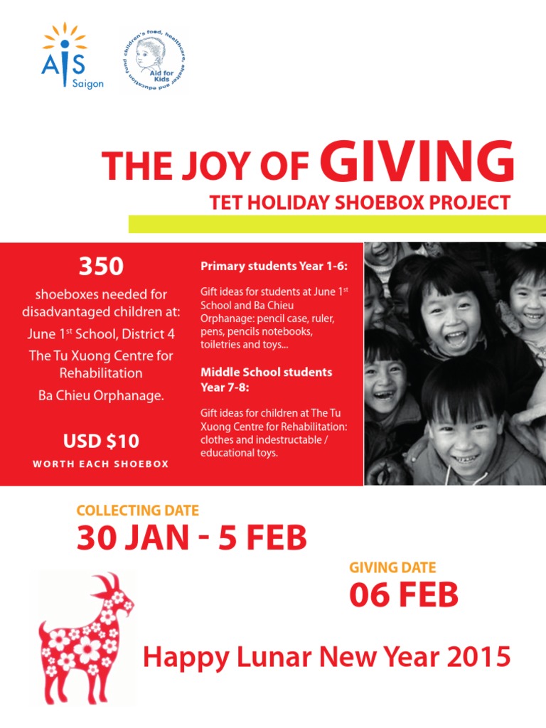 Tet Shoebox Project for Kids 2015 | PDF