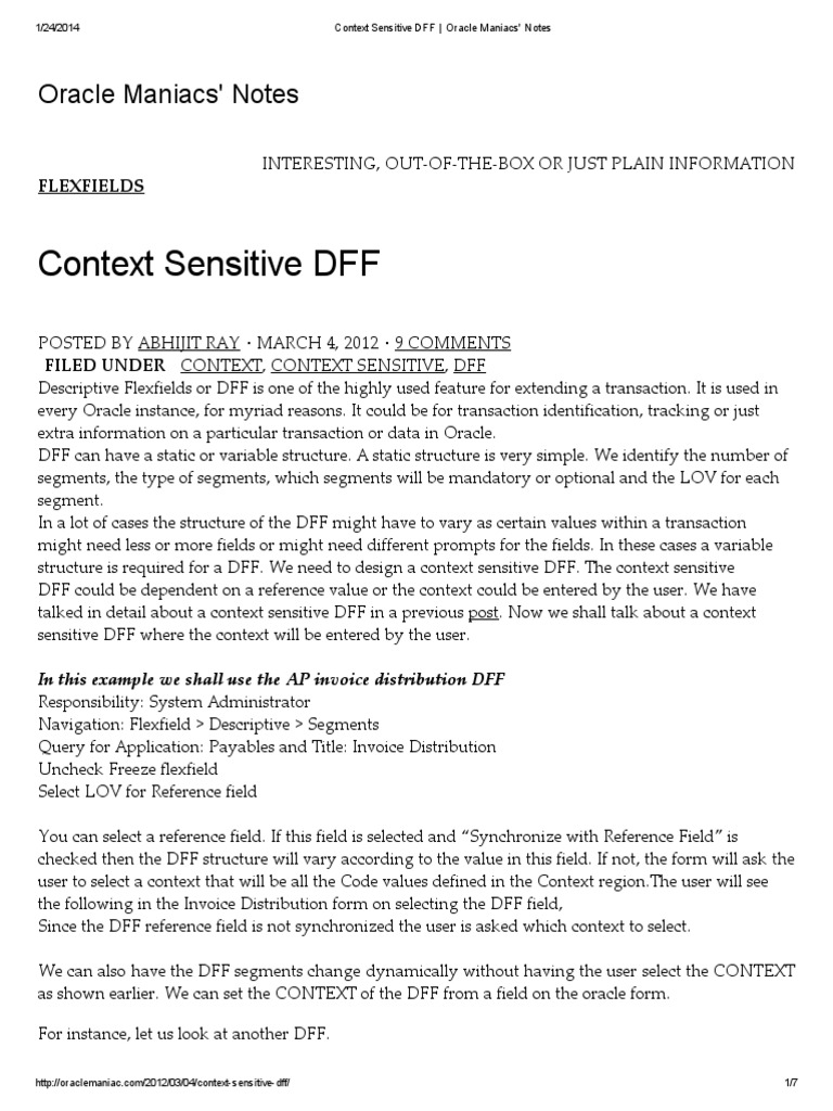 Context Sensitive DFF | PDF | Computer Programming | Software