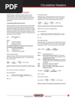 TEMA Spec Sheet | Heat Exchanger | Pressure