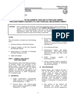 Chemical Analysis Test (ASTM C114) | PDF | Hydrochloric Acid | Sodium ...