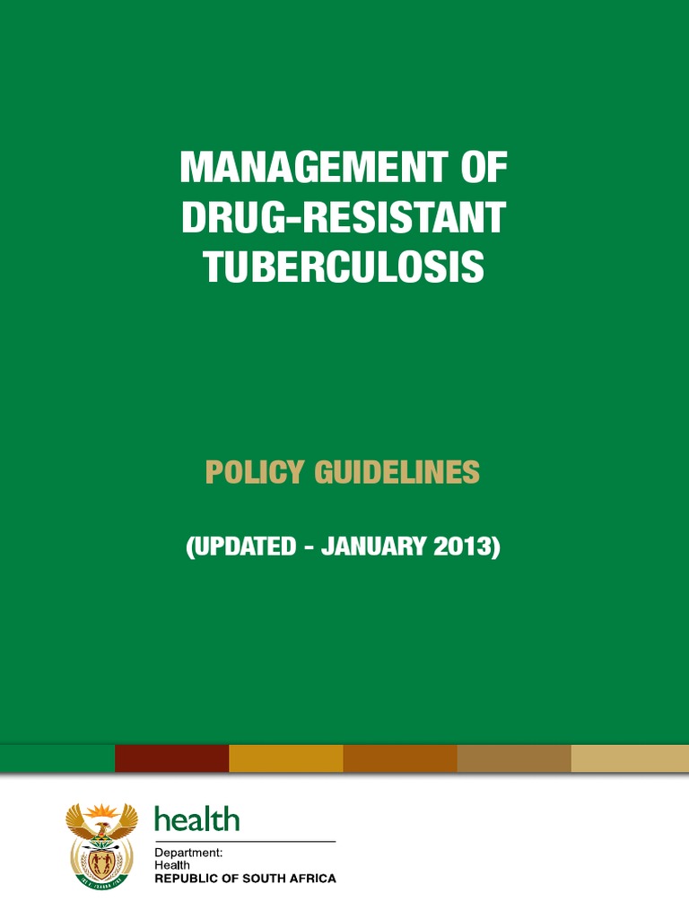 MDR TB Clinical Guidelines Updated Jan 2013 | PDF | Tuberculosis ...