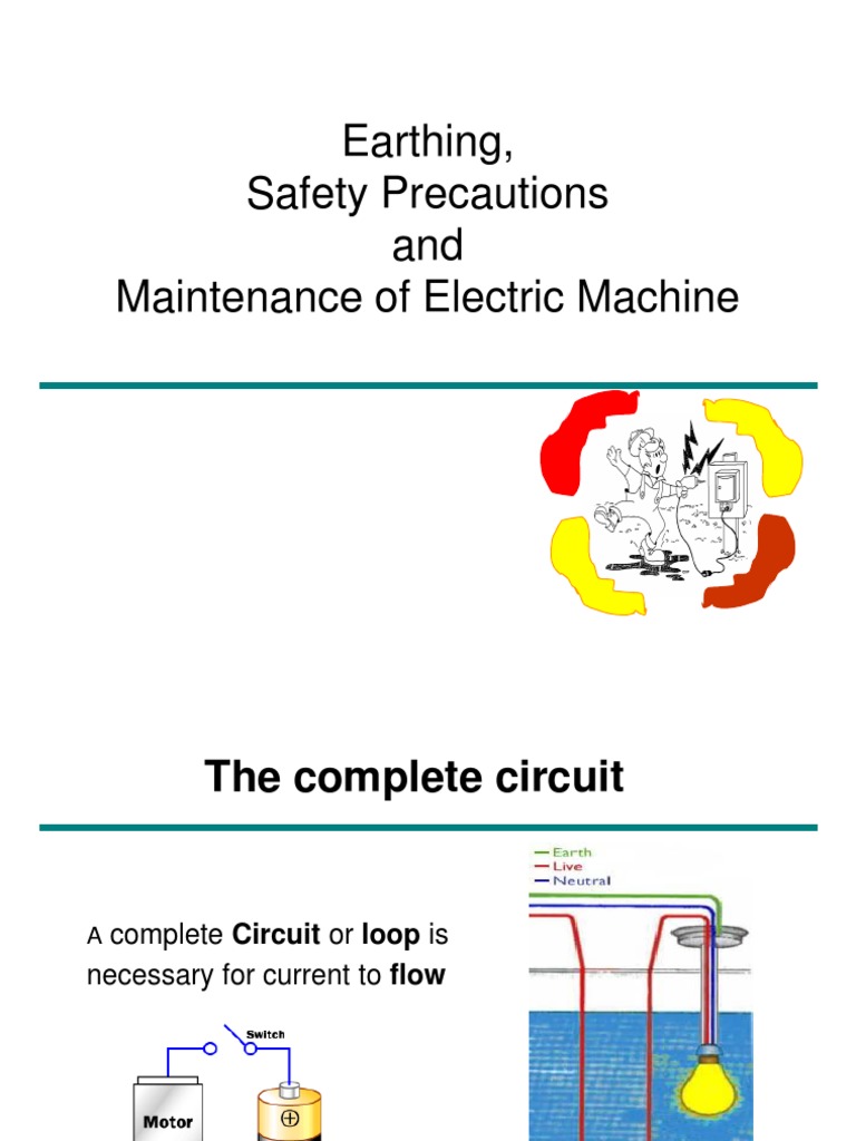Earthing Safety and Maintenance Guide | PDF | Electric Motor ...