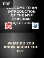 IB Personal Project Ideas 1 | PDF