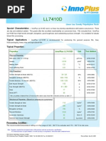 Marlex TR144 Polyethylene Datasheet | PDF | Extrusion | Polyethylene