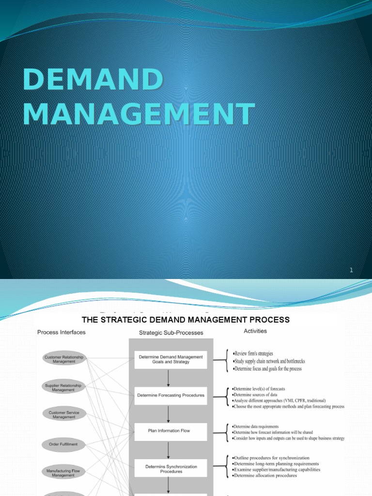 CH7 Demand Management | PDF | Supply Chain | Logistics