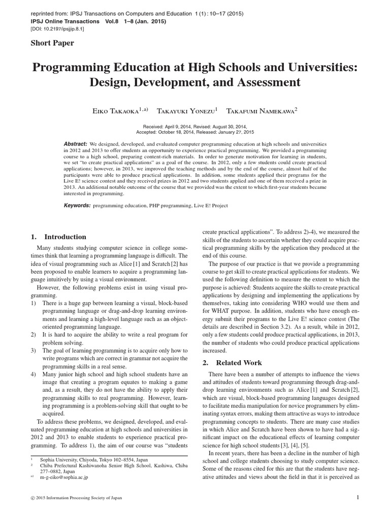 Practical Programming for Students | PDF | Php | Computer Programming