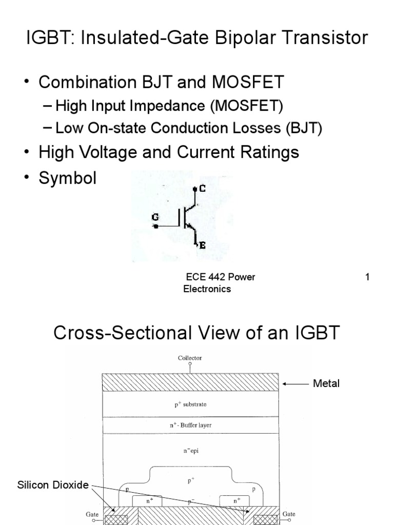 IGBT Overview and Characteristics | PDF | Science & Mathematics ...