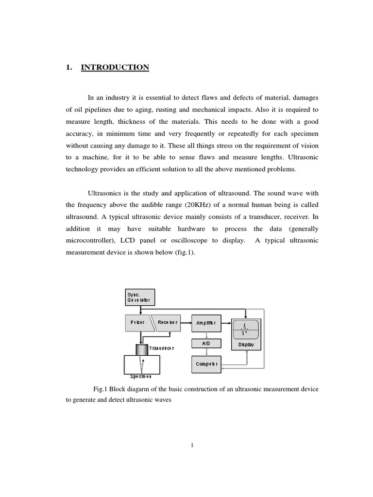 Ultrasonic Technology: Principles, Components, Wave Generation and ...