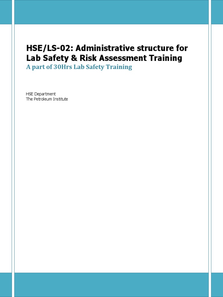 HSE LS 02 Handout PDF | PDF | Personal Protective Equipment | Risk