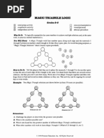 Magic Triangles Worksheet 2 | PDF