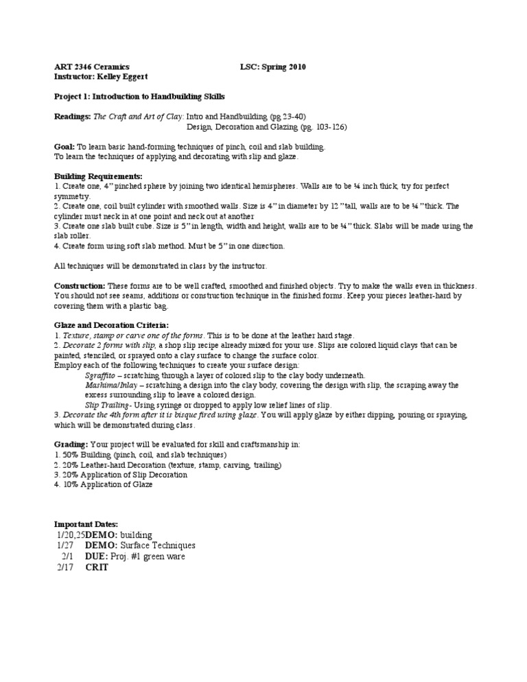Proj Sheet LSC Skills | PDF