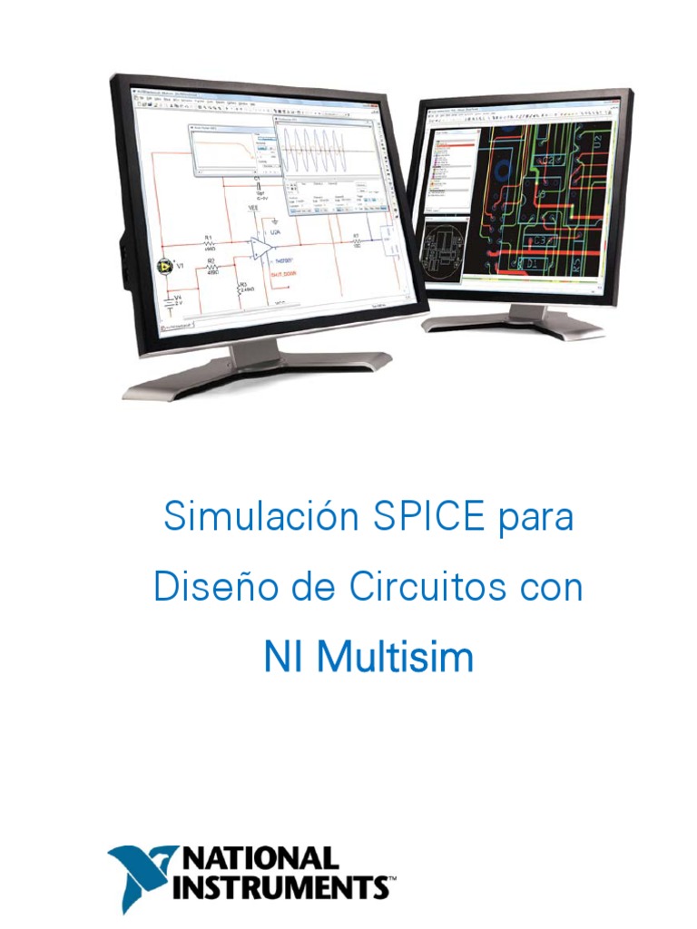 Simulacion SPICE para Diseno de Circuitos Con NI Multisim | PDF