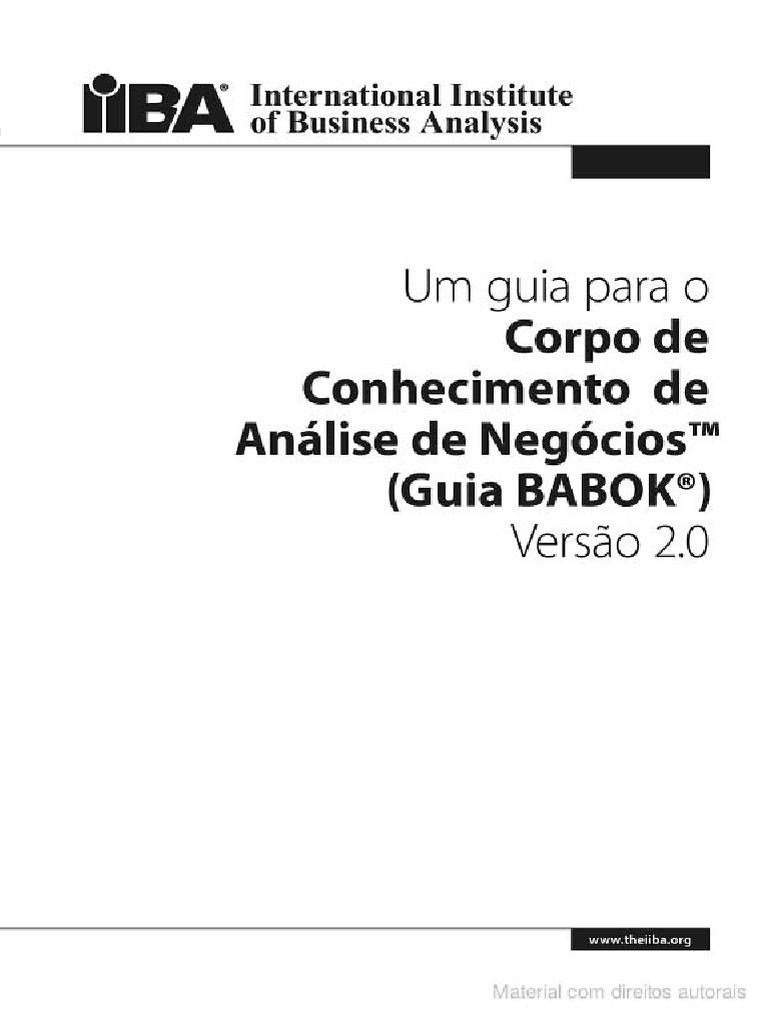 Guia Babok v2 PT | PDF
