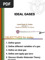Gas Laws Formula Sheet | PDF | Gases | Mole (Unit)