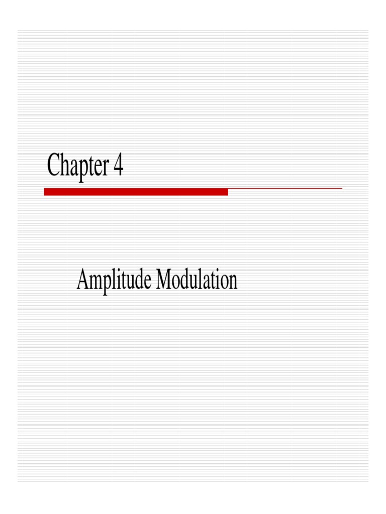 Amplitude Modulation Pdf Detector Radio Multiplexing