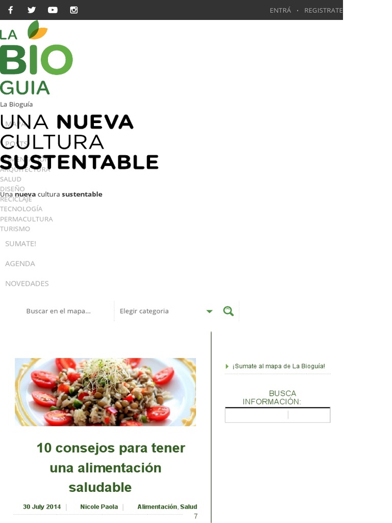 10 Consejos para Tener Una Alimentación Saludable | PDF | Carne | Alimentos