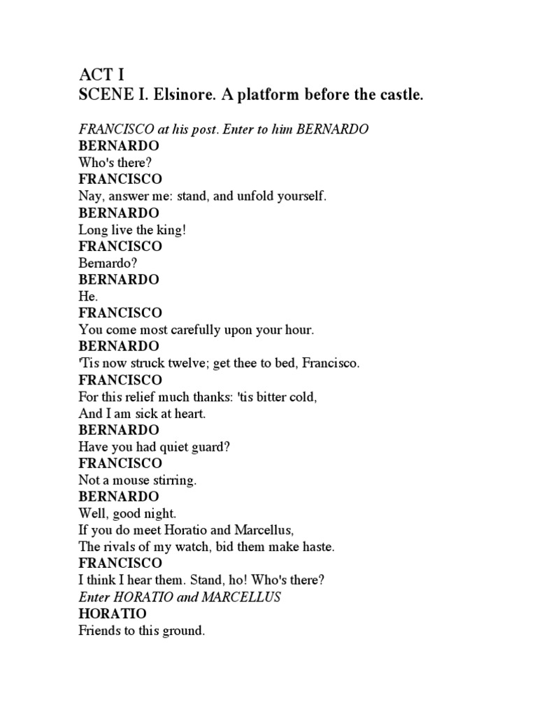 Hamlet | PDF | Hamlet | Religion And Belief
