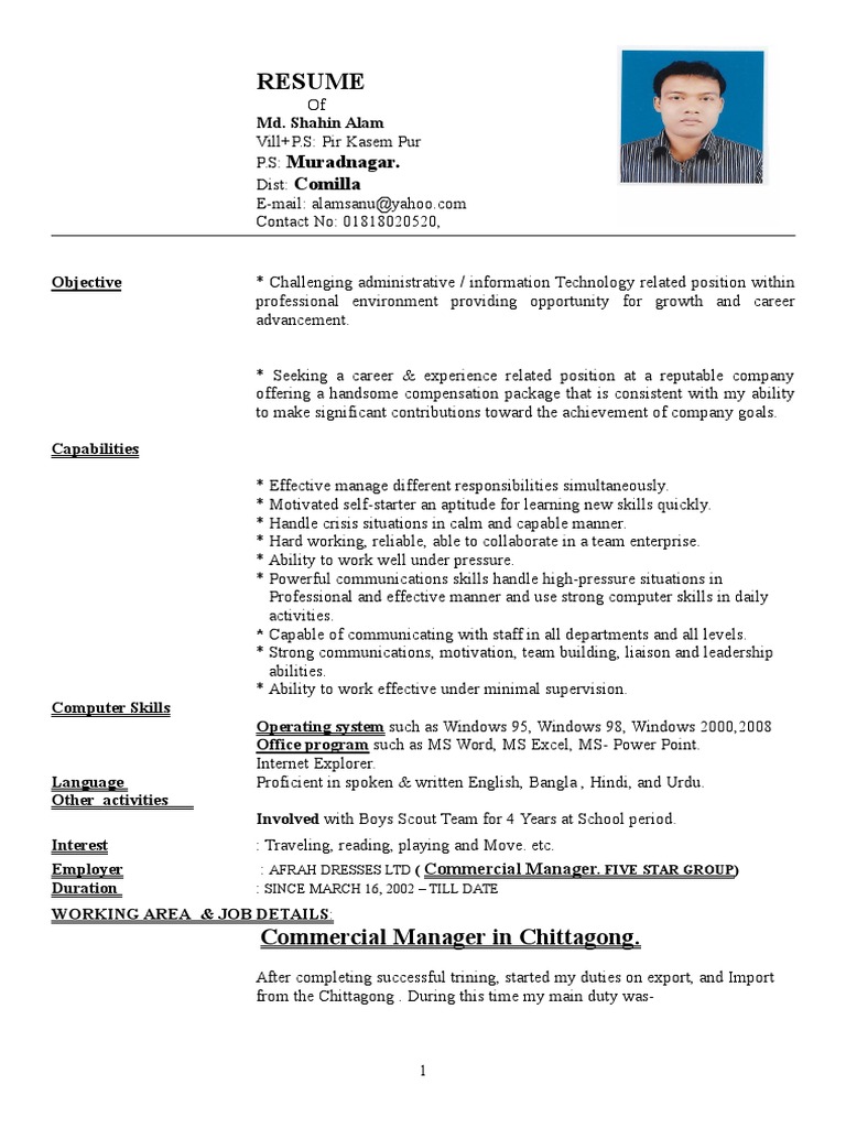 Shahin-CV | PDF | Motivation | Motivational