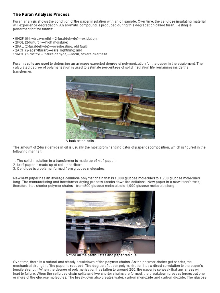 Transformer Furan Analysis Guide | PDF