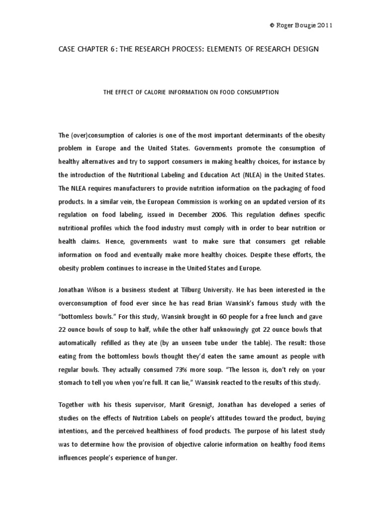 4 | PDF | Experiment | Nutrition Facts Label