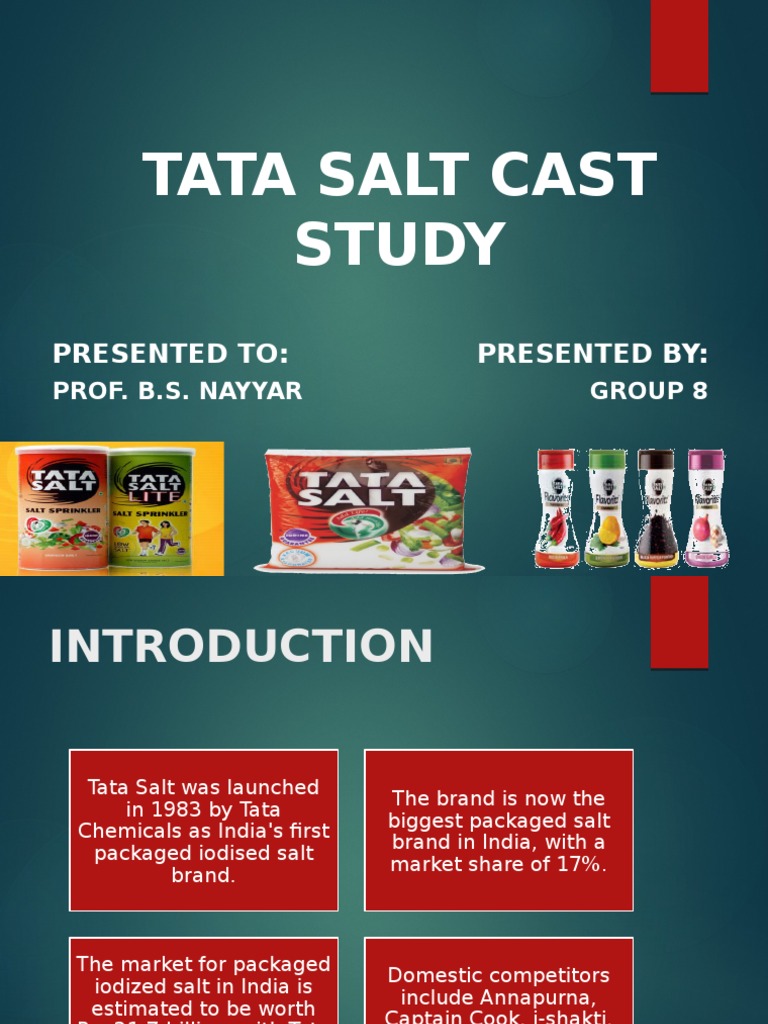 Analysis of Tata Salt's Marketing Strategy and Advertising Campaign ...