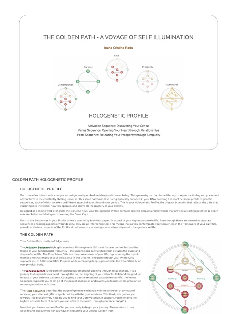 Gene Keys Golden Path For | PDF