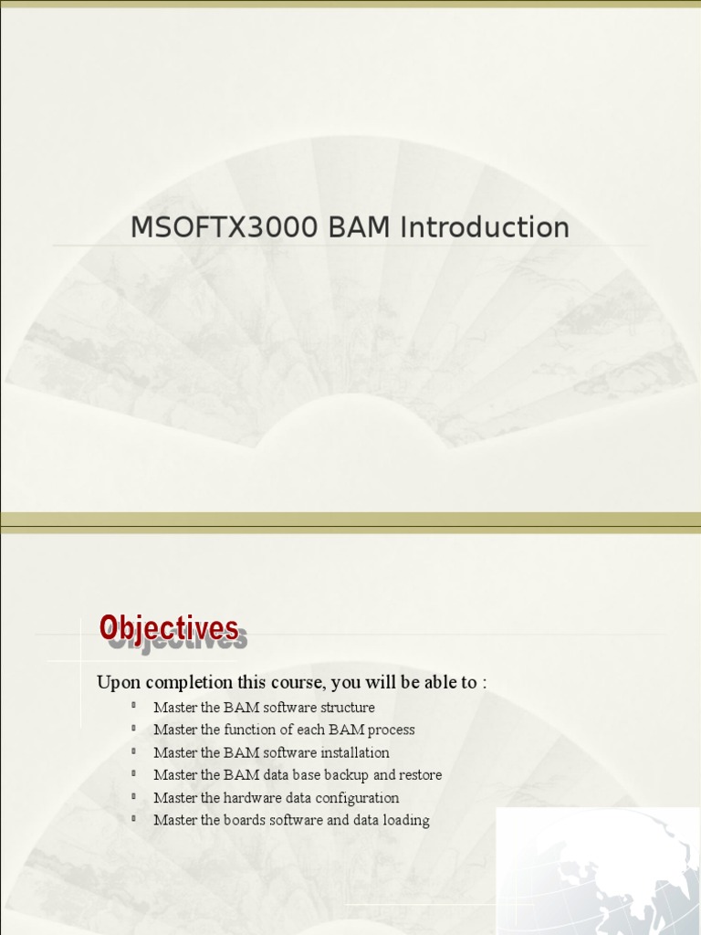 1 - MSOFTX3000 BAM Introduction | PDF | Windows 2000 | Databases