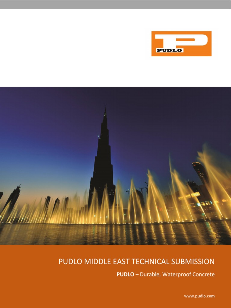 Technical Submission of Pudlo | PDF | Concrete | Corrosion