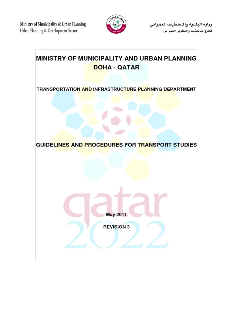 TIPD Qatar Traffic Manual & Guidelines | PDF | Traffic | Parking