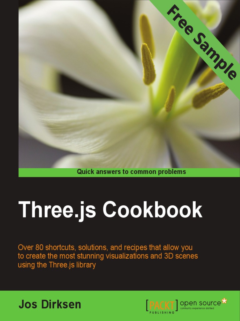 Three - Js Cookbook Sample Chapter | PDF | Web Gl | Computing