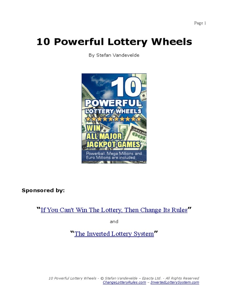 10 Powerful Lottery Wheels | PDF | Lottery | Powerball
