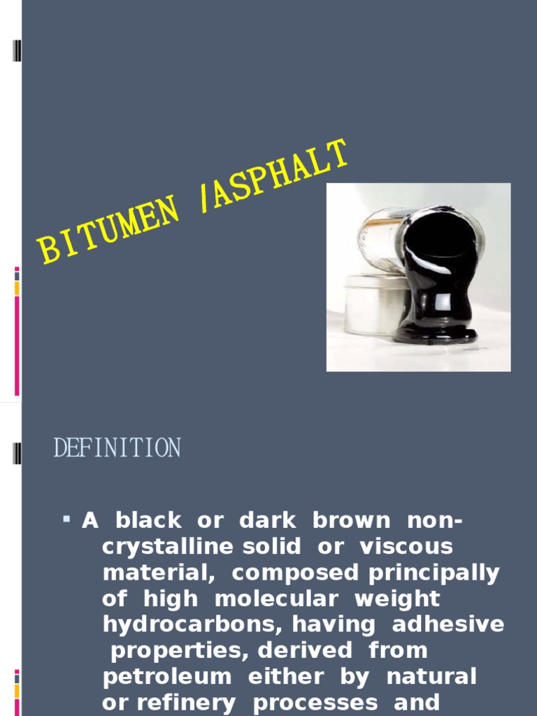Bitumen | PDF | Asphalt | Hydrocarbons