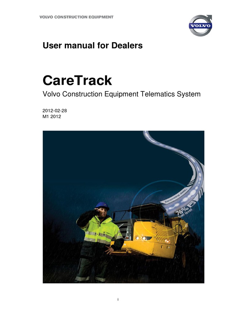 Volvo Caretrack Manual | PDF | Transmission (Mechanics) | Computing
