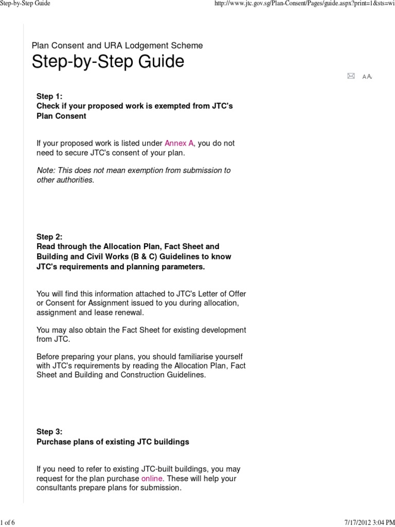 Step by Step Guide | PDF | Lease | Government