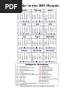 Namibia 2024 Calendar and Holidays | PDF | Easter | Traditions