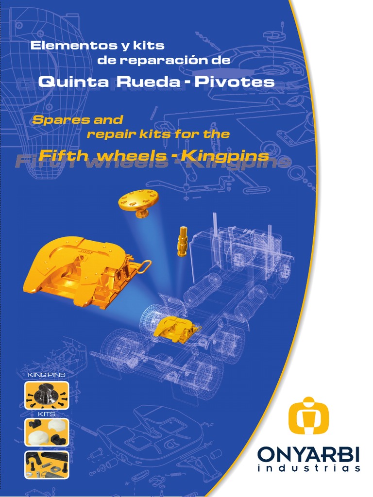 Catálogo de Kits Quinta Rueda | PDF | Tornillo | Ingeniería mecánica