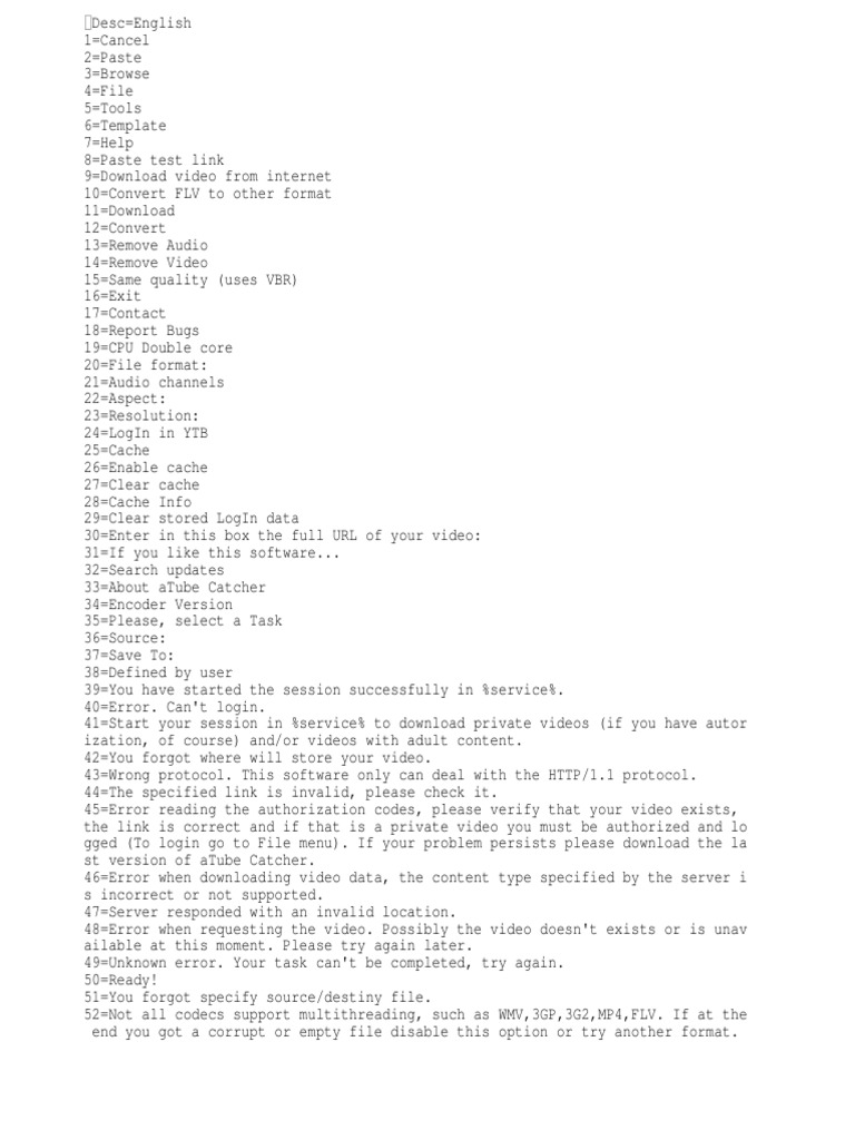 Atube Instructions | Download Free PDF | File Format | Computer File